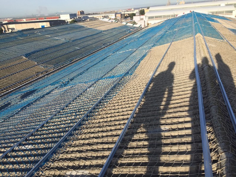 #Rehabilitación #cubierta, #lucernarios y #canalones para FERMAR SA ...